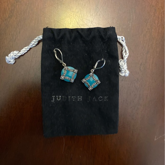 Judith Jack | Jewelry | Judith Jack Sterling Silver And Blue Quartz ...